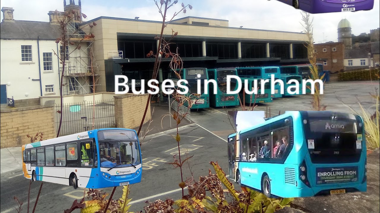 Buses in Durham (Arriva Go northeast Stagecoach Durham park and ride ...