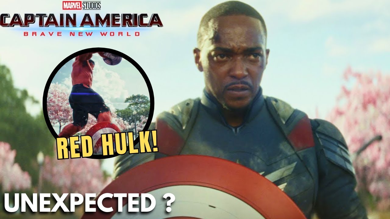 Holy Sh*t RED HULK!!! | Captain America: Brave New World Teaser Review ...
