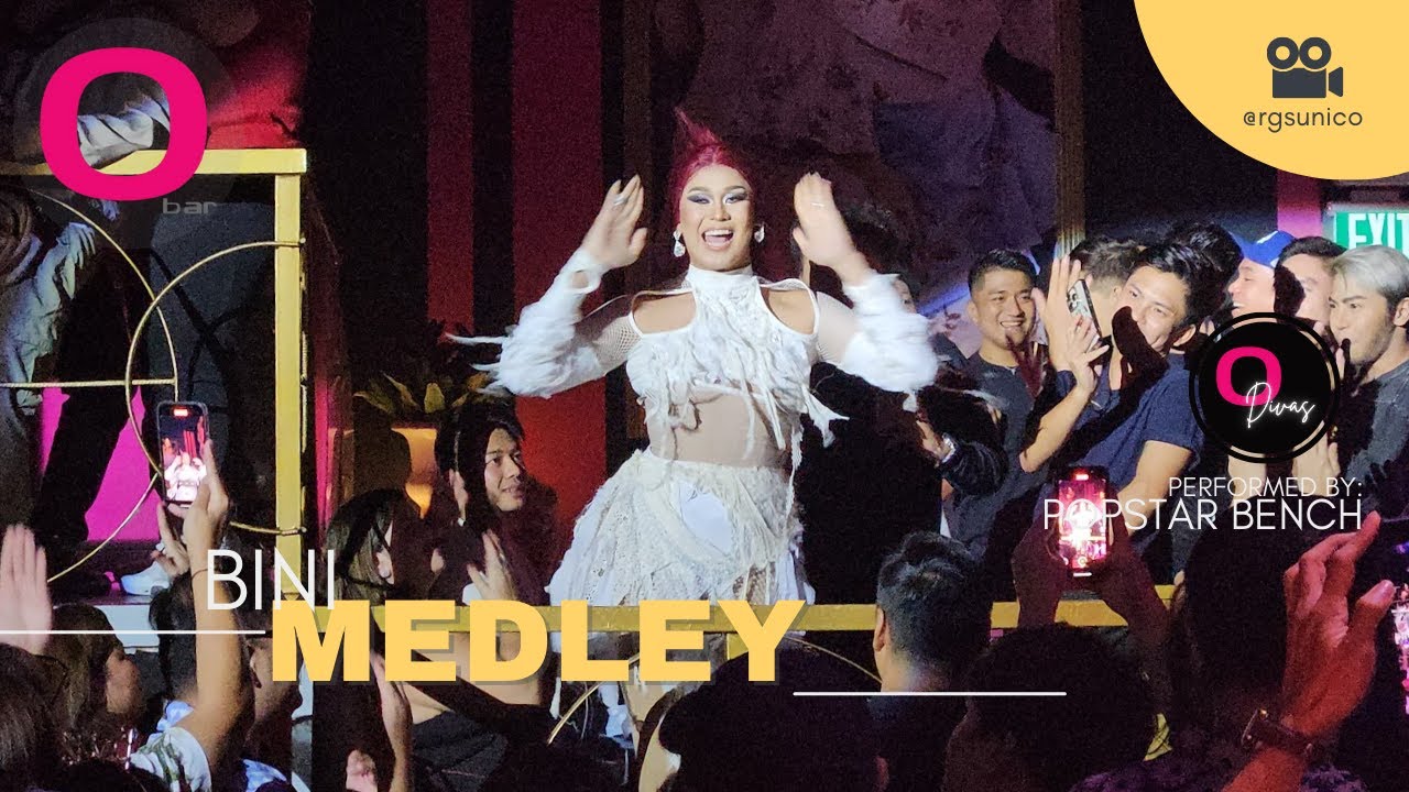 25.01.02 Popstar Bench Performing a Bini Medley at O Bar - YouTube