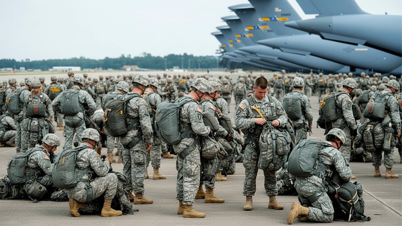 Venezuela High Alert! US 82nd Airborne Division Deployed Near Border ...