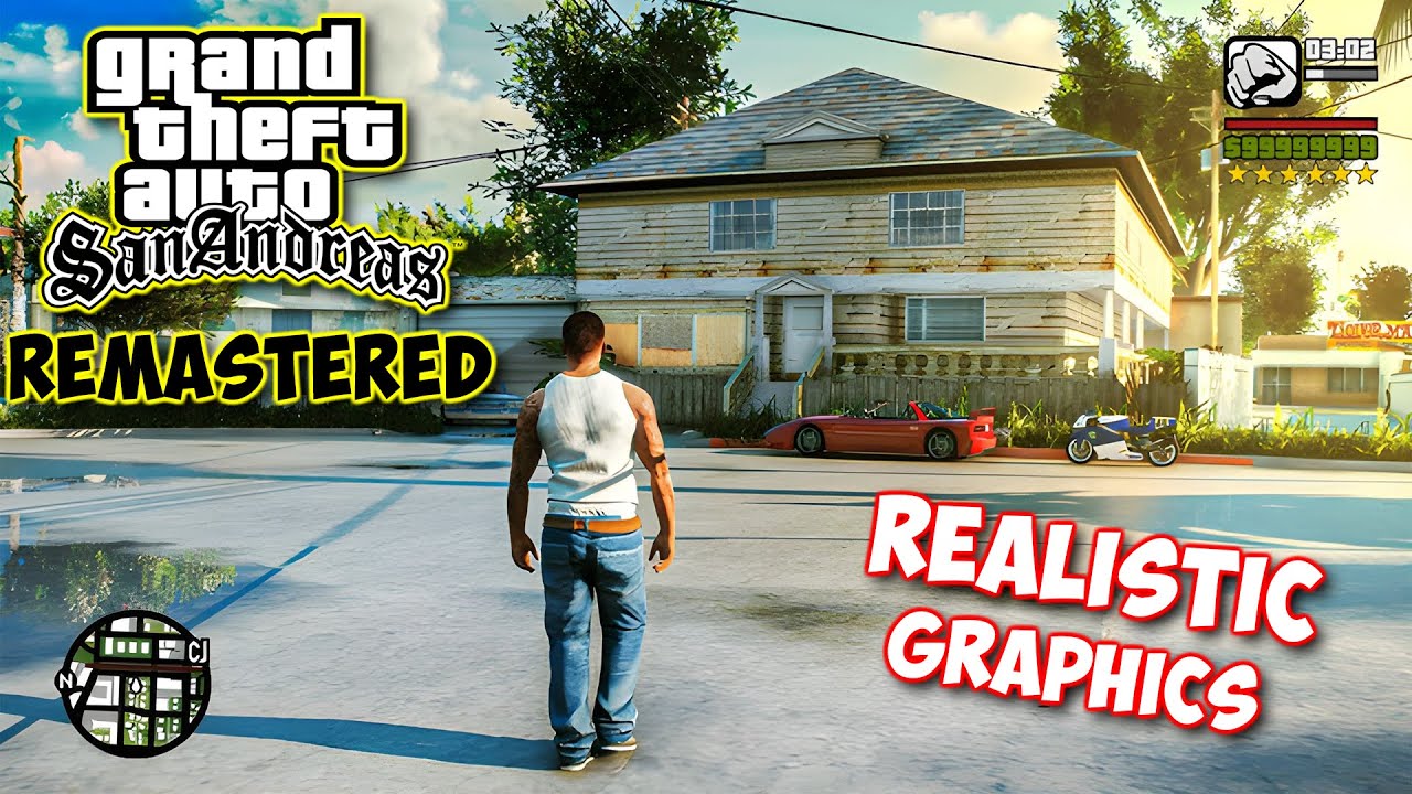 Remaster GTA San Andreas with Realistic Graphics Mod | HD Textures ...