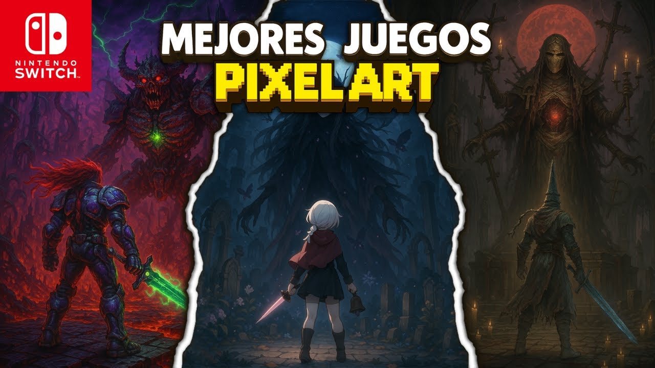 TOP 25 DEFINITIVO 🏆 Los MEJORES JUEGOS PIXEL ART En Nintendo Switch ...