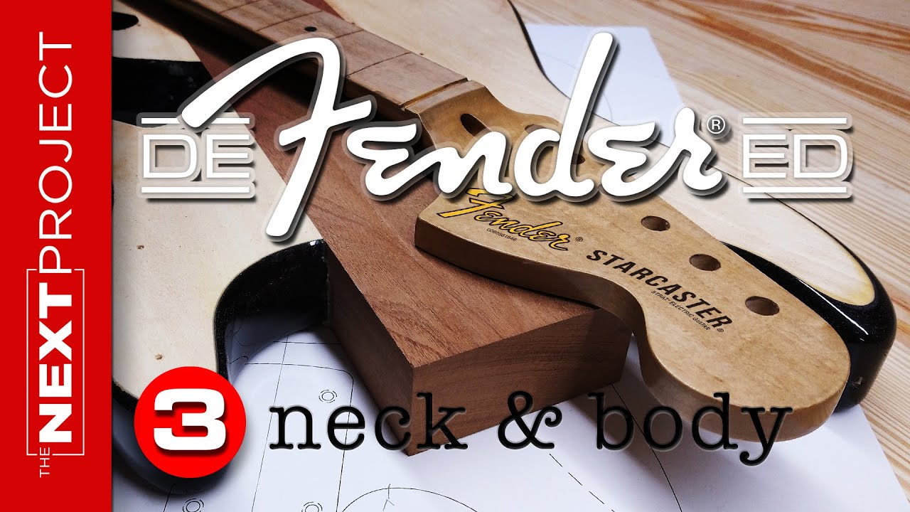 Fender Strat Starcaster Guitar Mod Project 3 - YouTube