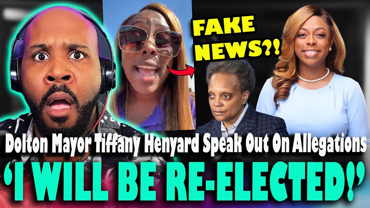 VOTE FOR ME! Dolton Mayor Tiffany Henyard IS OUTSIDE Speaks On ...