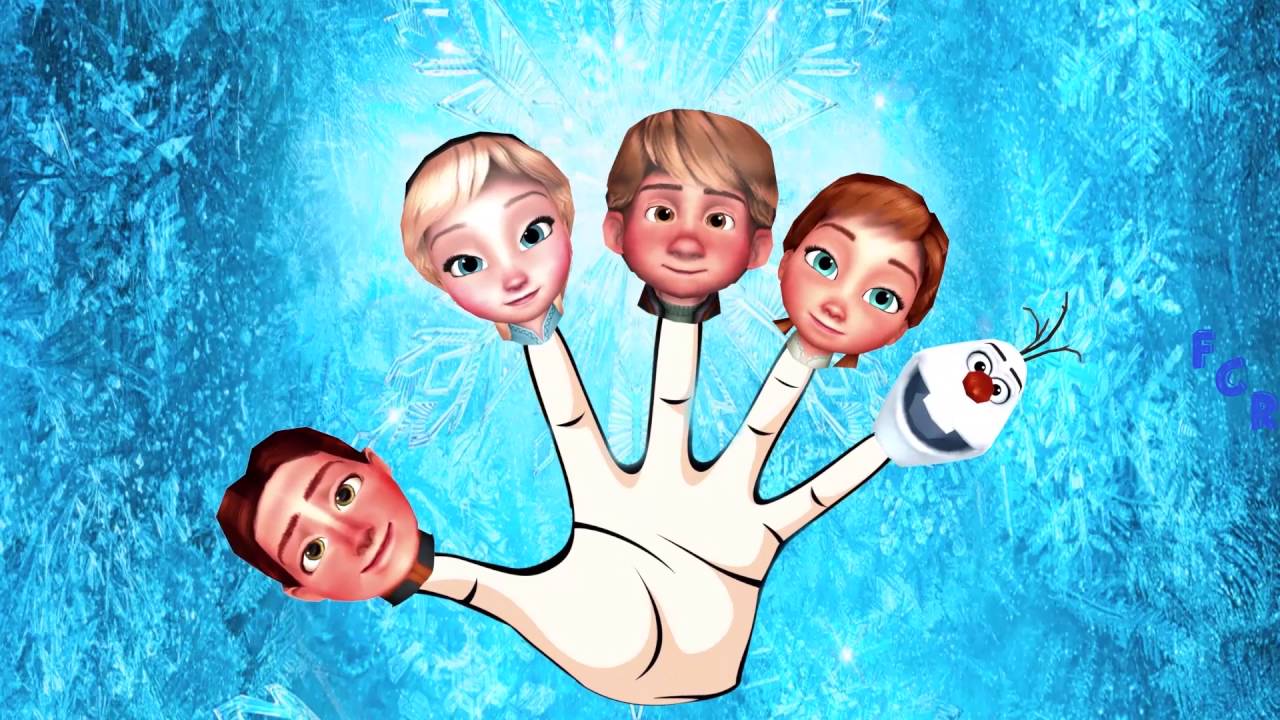 Frozen Finger Family Songs For Kids | Disney Frozen Elsa Little Baby ...