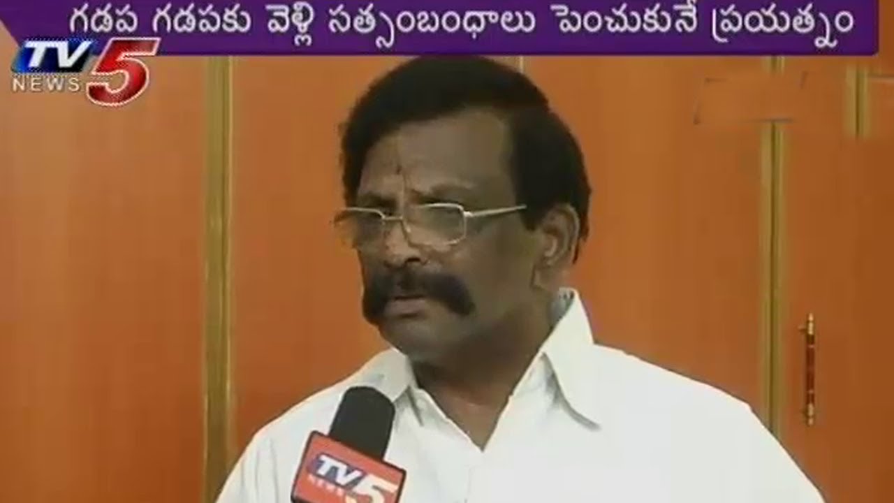 Ballot War:TDP Candidate Siddha Raghava rao Face to Face with TV5 - YouTube