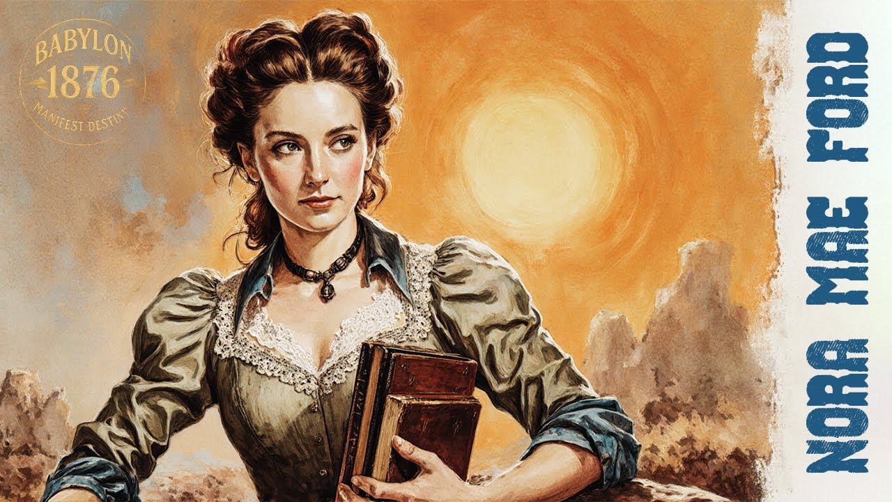 [BABYLON 1876] Nora Mae Ford - life lessons - day 43 - YouTube