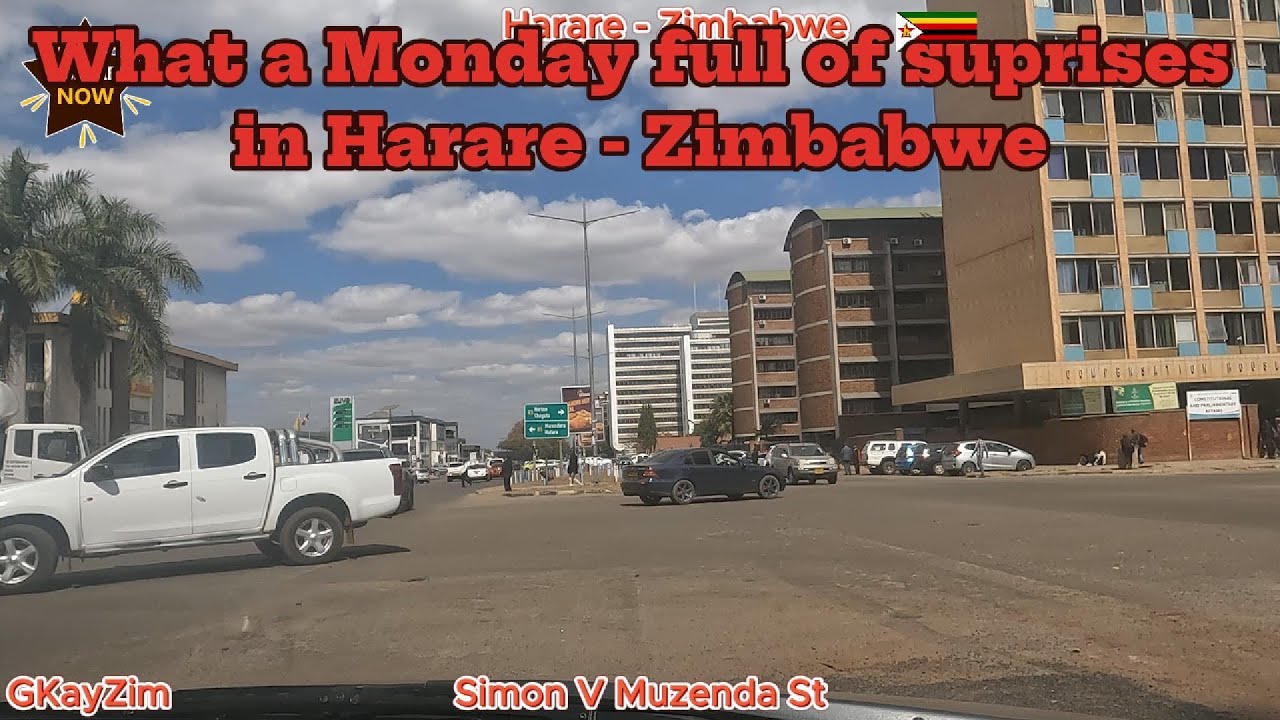 What a Monday full of surprises in Harare Zimbabwe 🇿🇼 #zimbabwe #harare ...