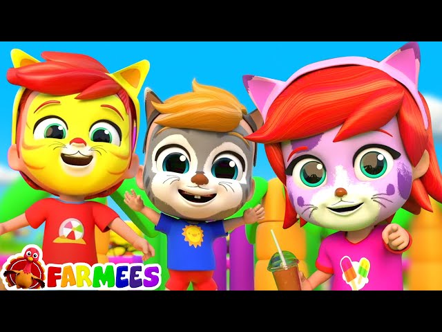 Five Little Kittens + More Nursery Rhymes & Cartoon Videos for Kids ...