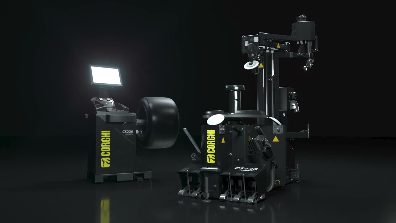 Corghi Racing Line equipment - YouTube