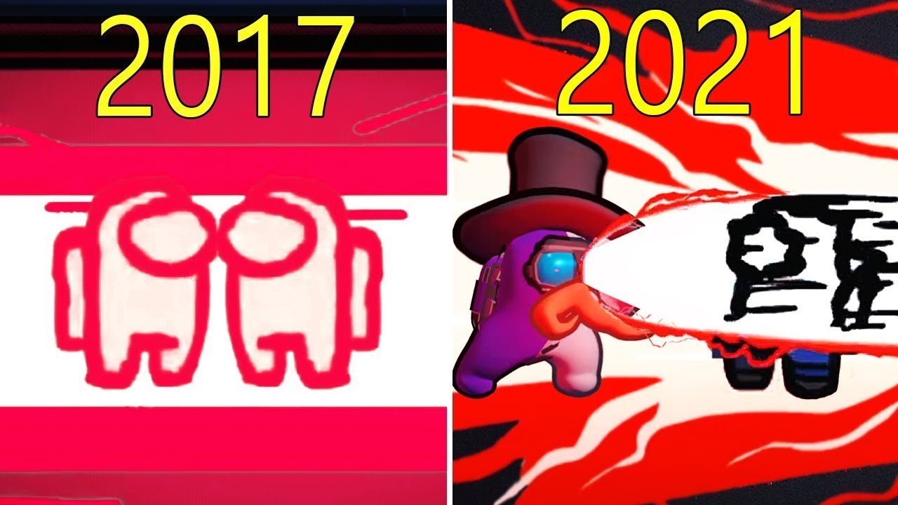 Evolution of Among Us 2017 2020 - YouTube
