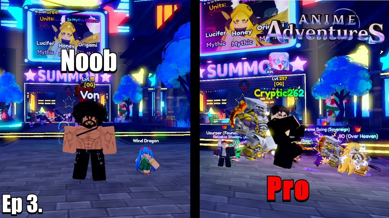 Anime Adventure | Noob To Pro | Ep 3. - YouTube