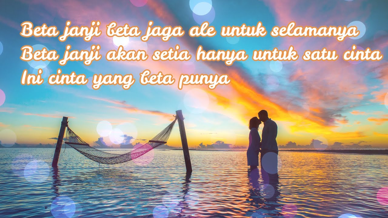 Lirik Lagu Beta Janji Beta Jaga Ale Untuk Selamanya | Cover By Fazri ...
