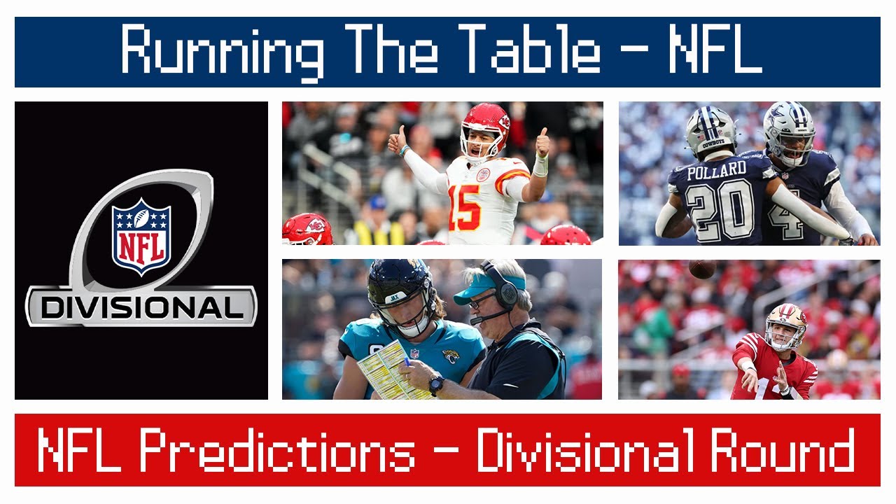 NFL Divisional Round (2022) Predictions | Running The Table - YouTube