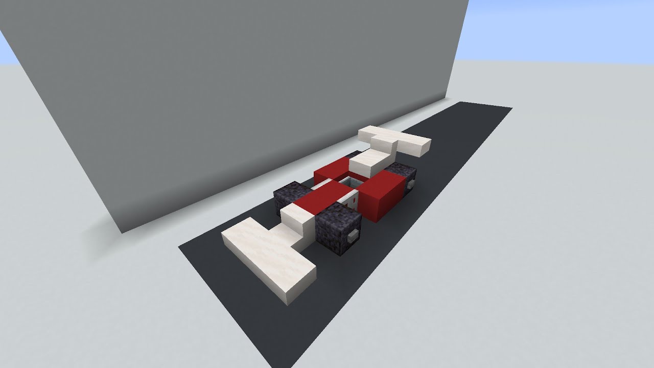 Minecraft Formel 1 bauen - YouTube