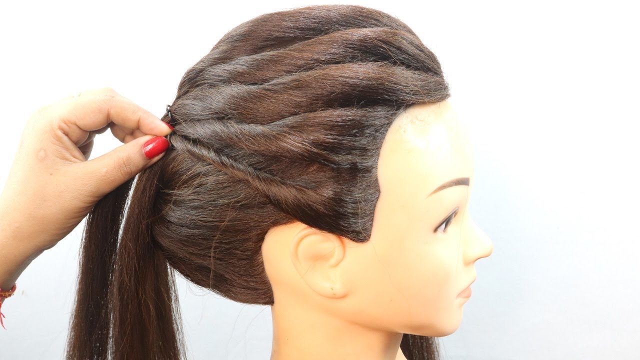 Most Beautiful Hairstyle for Girls | Front hairstyle | Easy hairstyle ...