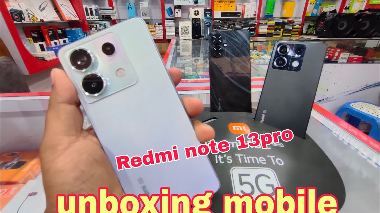 unboxing new redmi note 13pro 🔥 - YouTube