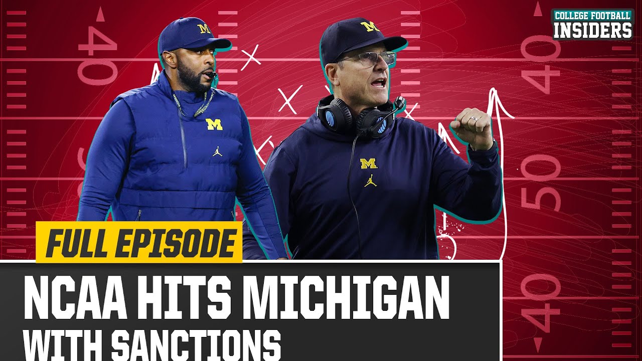 Michigan Hit with NCAA Sanctions for Sign-Stealing Scandal | CFB ...