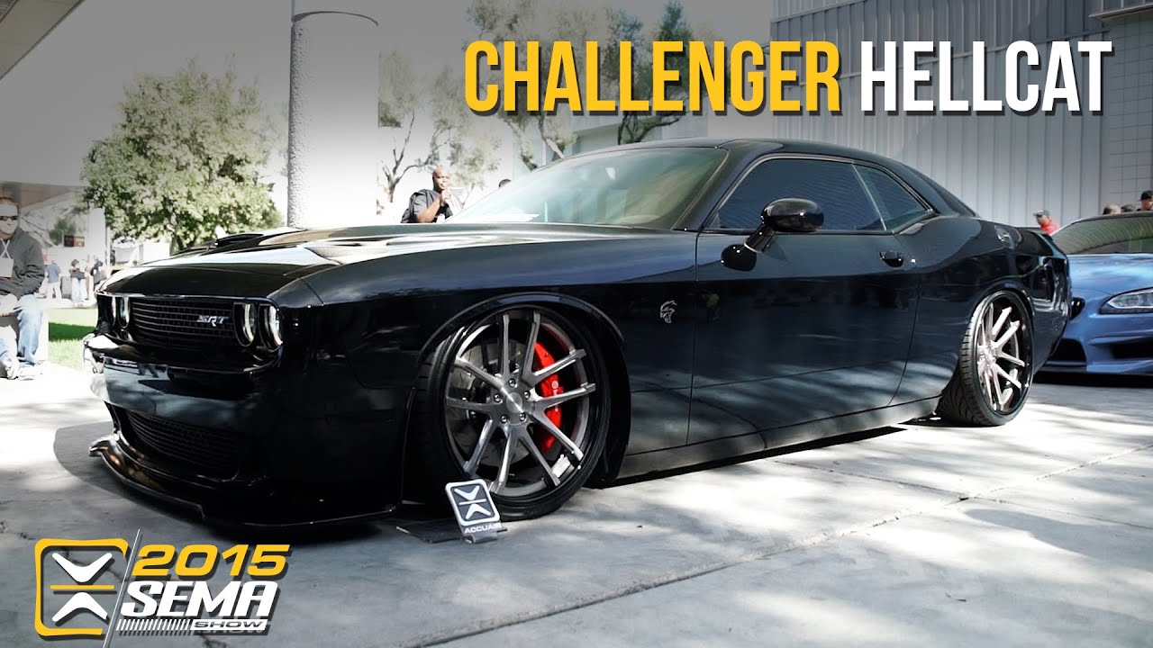 SEMA 2015 | 2016 Dodge Challenger SRT Hellcat | Boden Autohaus - YouTube