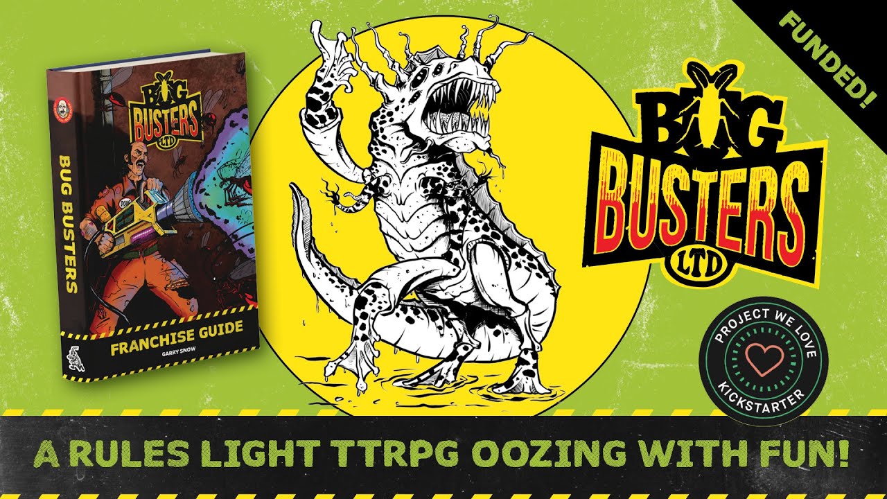 Bug Busters Now on Kickstarter! www.BugBusters.Ltd - YouTube