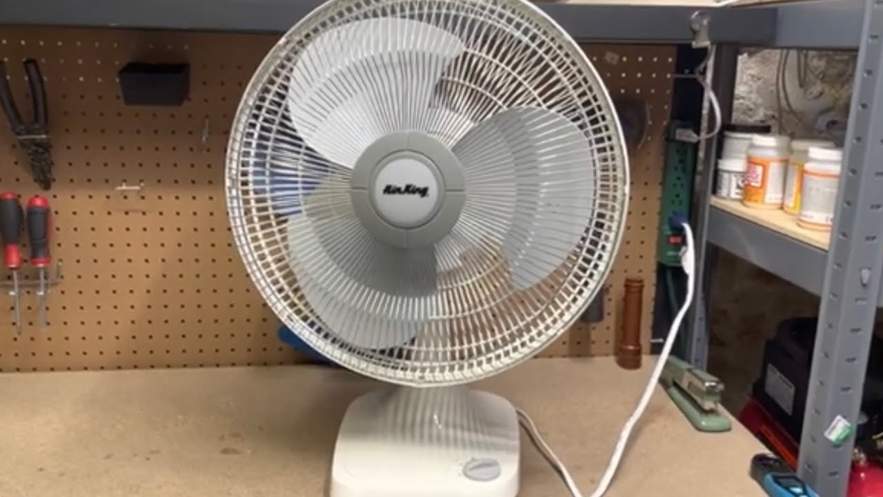 Air King 16” Oscillating Fan 9106B - YouTube