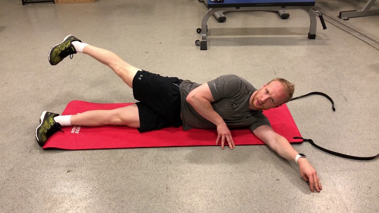 Gluteus Medius Workout - YouTube