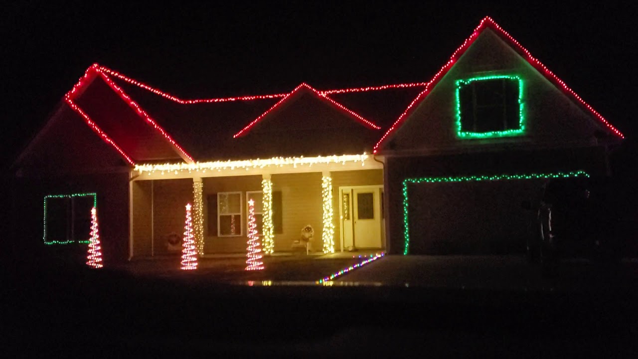 Light o rama 16 channel starter light show - YouTube