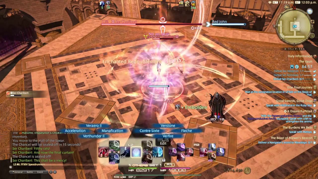 FFXIV The Vault solo speedrun in 5m05s - YouTube