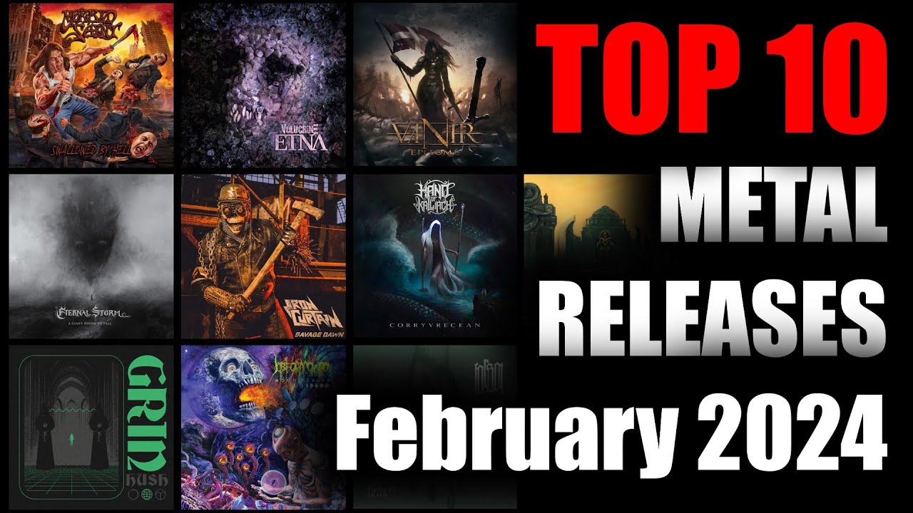 TOP 10 Metal releases 2024 February - Best Metal Albums February 2024 ...