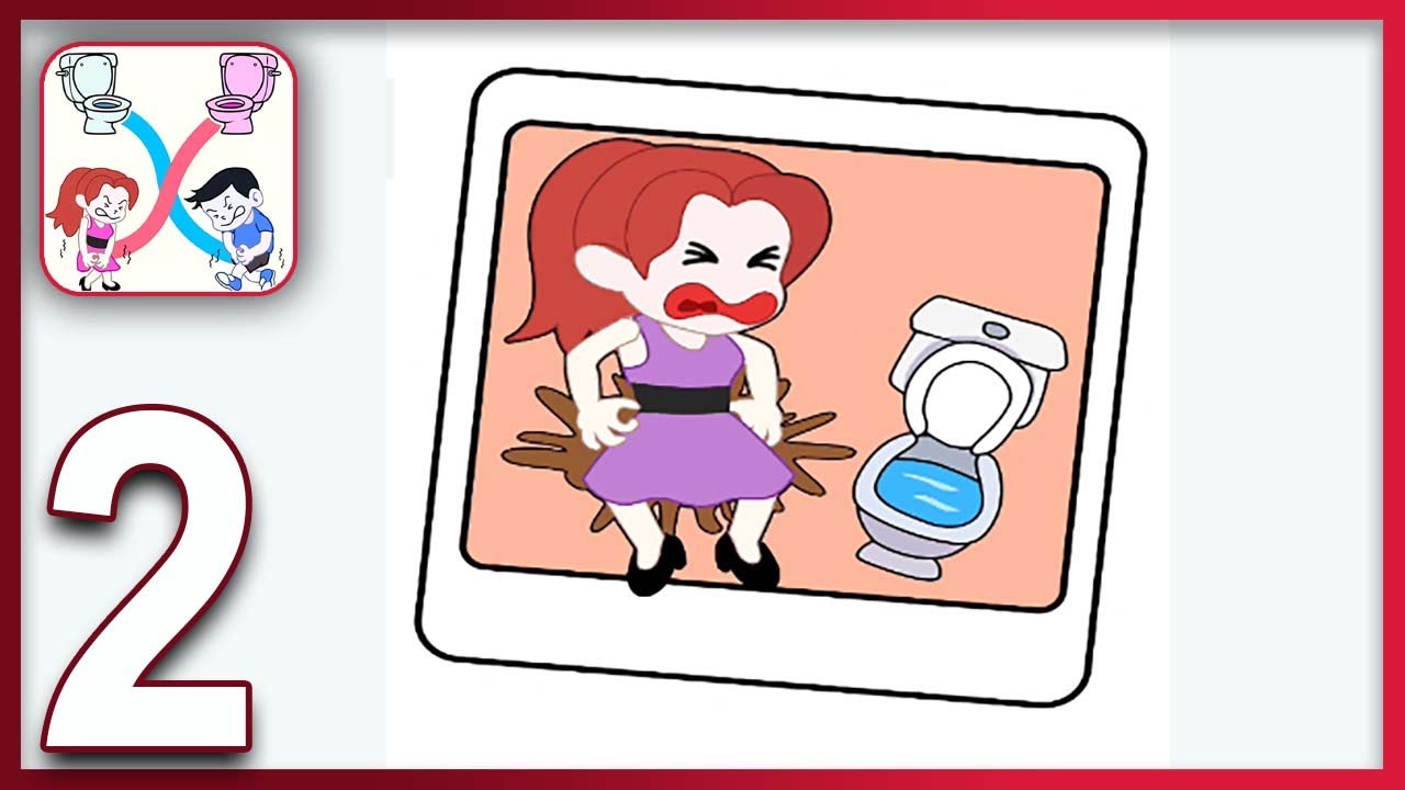 Toilet Rush Race: Draw Puzzle - Gameplay Walkthrough Part 2 ( Android ) - YouTube
