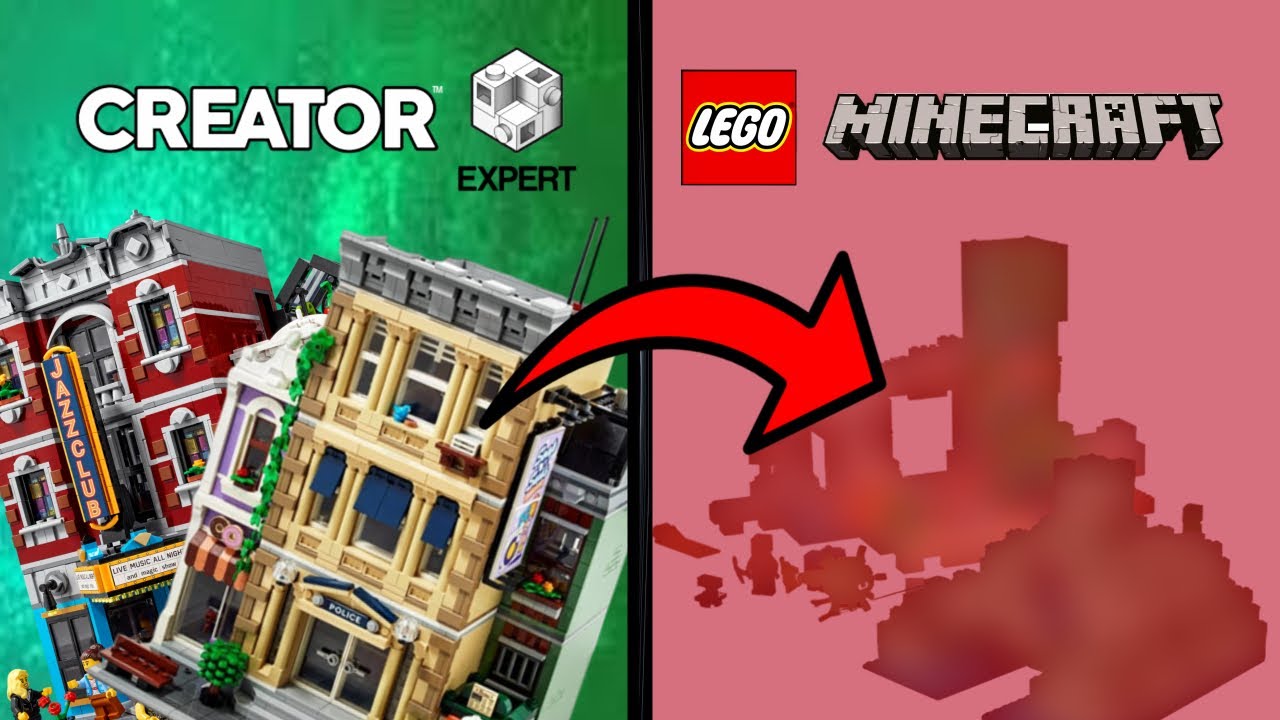 A Lego Minecraft MODULAR LINEUP? We Need To See This? - YouTube