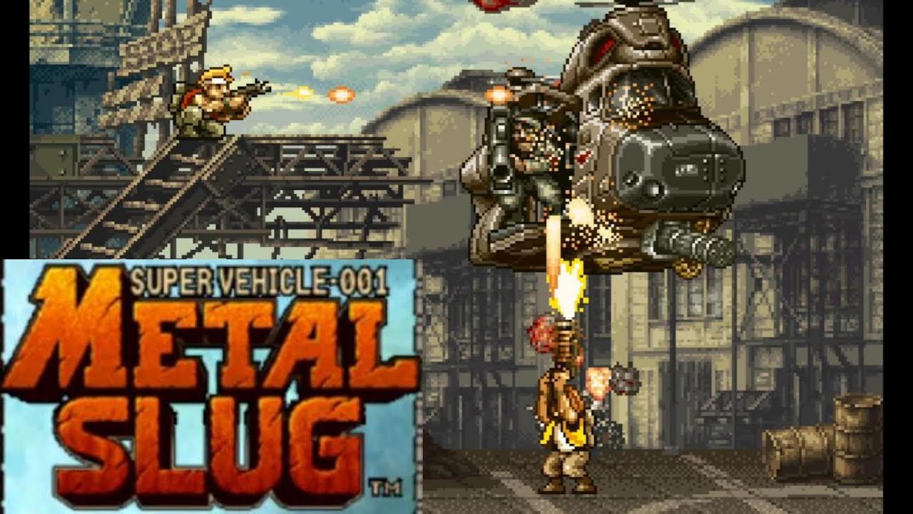 【単発】2人でサクっと遊べる2Dアクションシューティング【METAL SLUG】 - YouTube