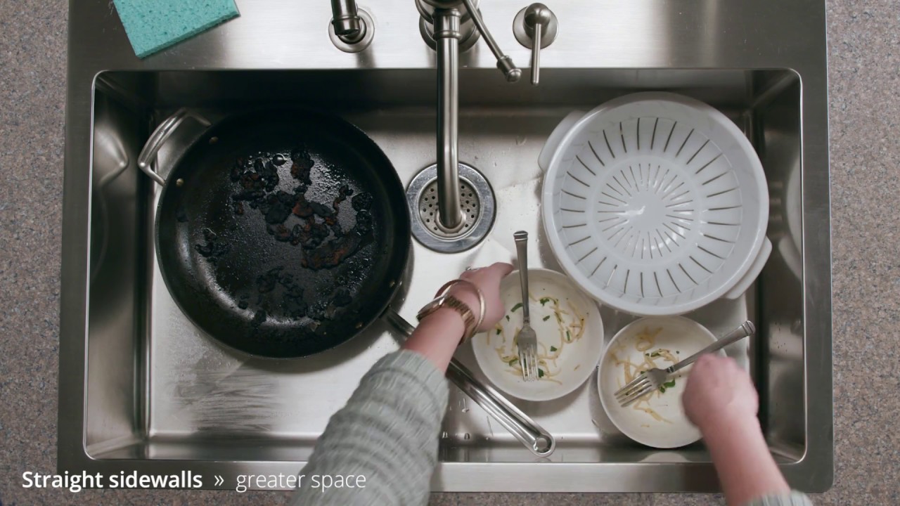 Friends, Fun and Room to Work - Elkay Crosstown Stainless Steel Sink ...
