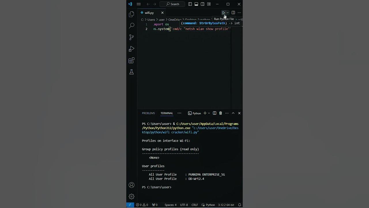 How To Hack Wi Fi Passwords Using Python Python Coding Programming