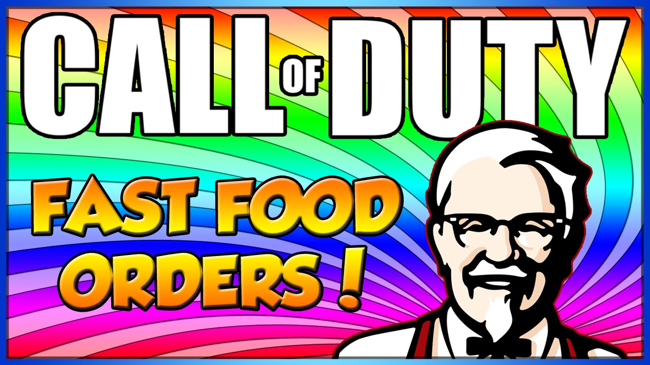 Taking Fast Food Orders on Call of Duty! #6 - YouTube