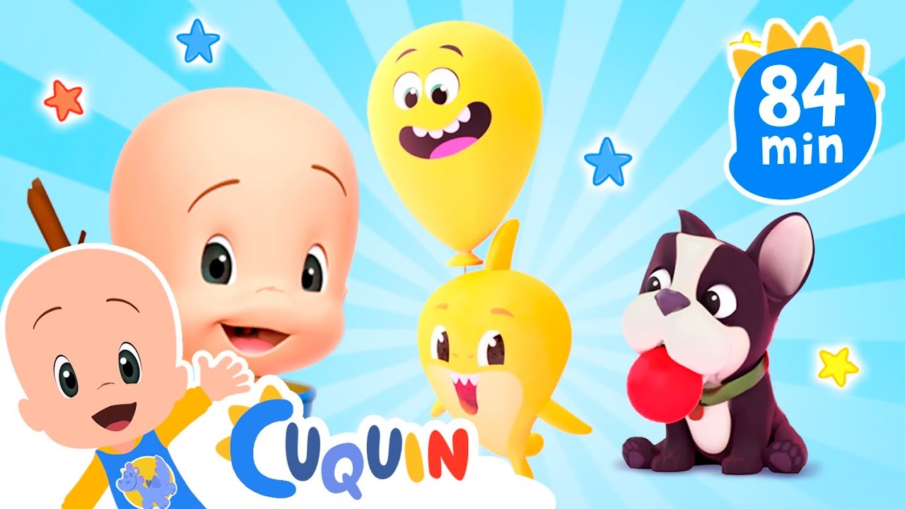 Cuquin's colorful balls and balloons and more 🎈 Educational videos ...