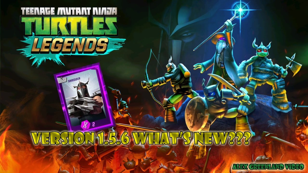 TMNT Legends - Version 1.5.6 - What's new? - YouTube