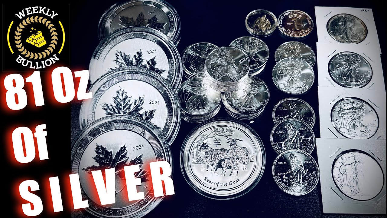 I Stacked 81 Oz Of SILVER This Week 🔥🔥 - YouTube