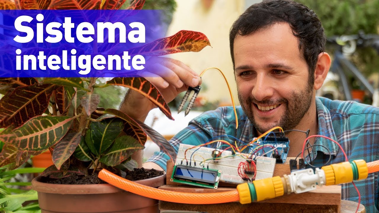 Como fazer um robô de rega inteligente #ManualMaker Aula 6, Vídeo 2 ...