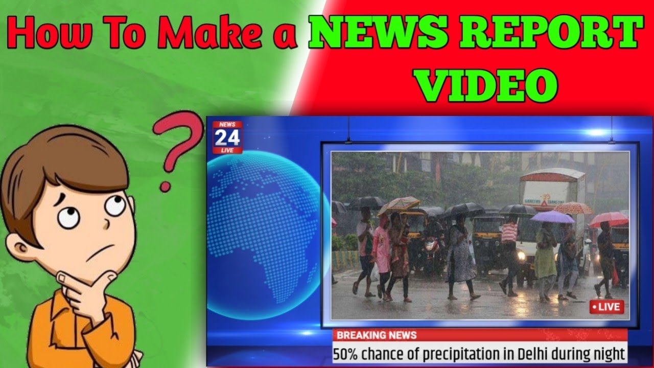 News Video Template kaise banate hai|News video kaise banaye🤔News video ...