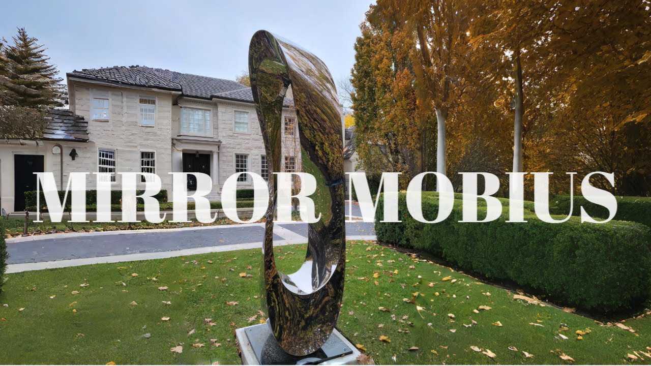 The Art of Fabricating a Mirror Polished Steel Mobius Sculpture - YouTube