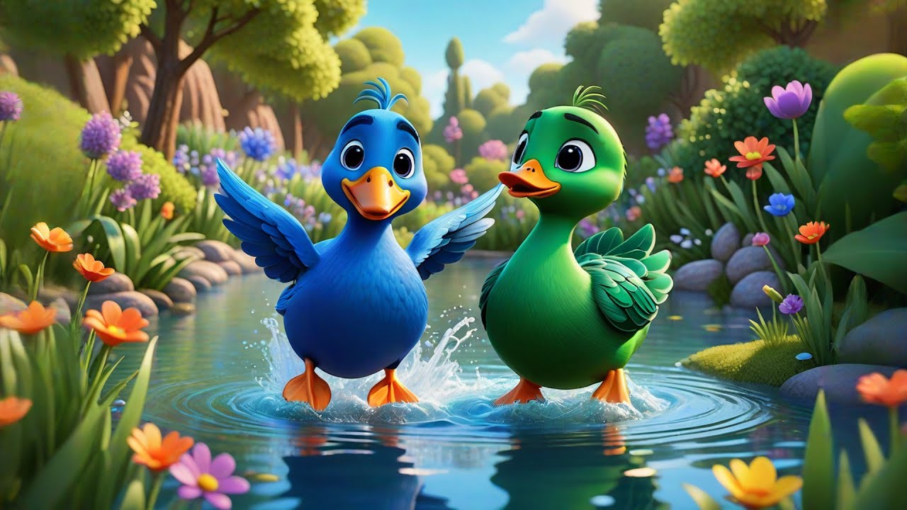 Five Dancing Ducks Say the Days | Days of the Week Song for Kids ...