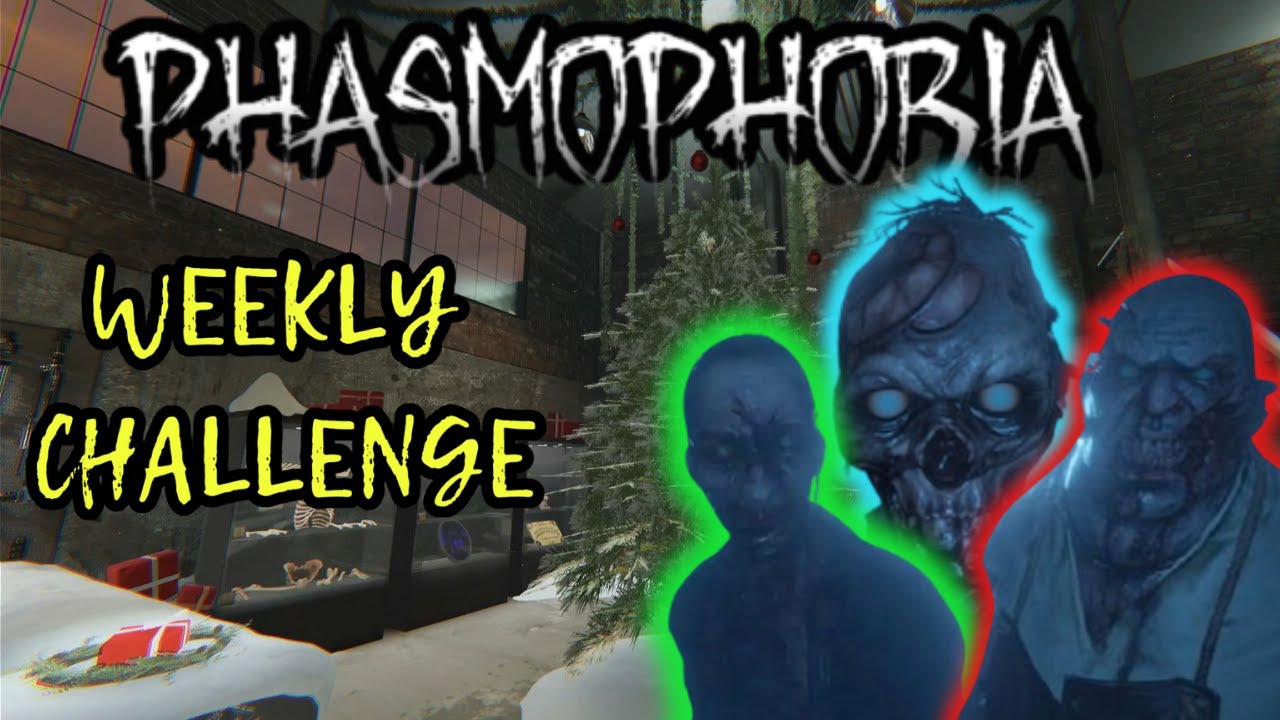 Phasmophobia Weekly Challenge: Identify The 3 Ghosts | 4K With Commentary - YouTube