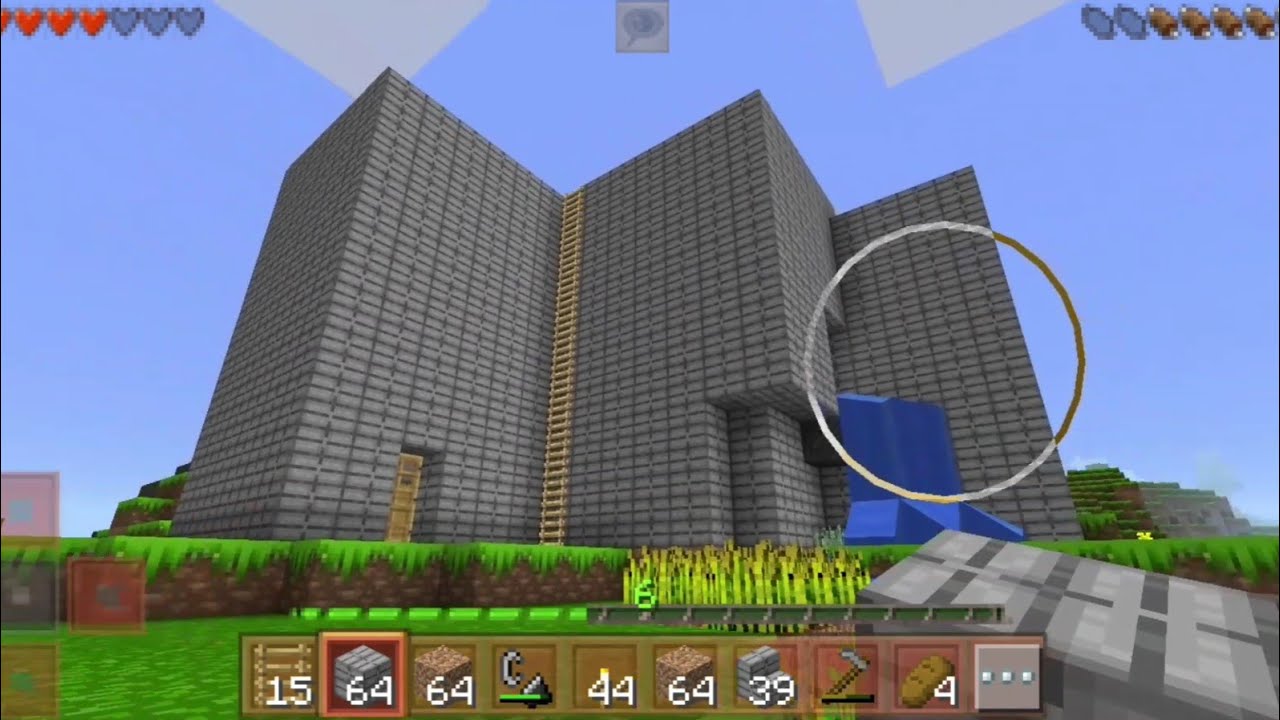 minecraft: Billing my first house. In minecraft survival mode and ...