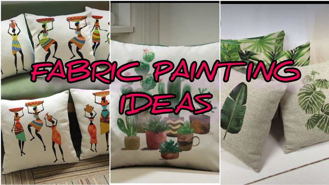 FABRIC PAINTING IDEAS | FABRIC PAINTING FLOWERS | FABRIC PAINTING FOR ...