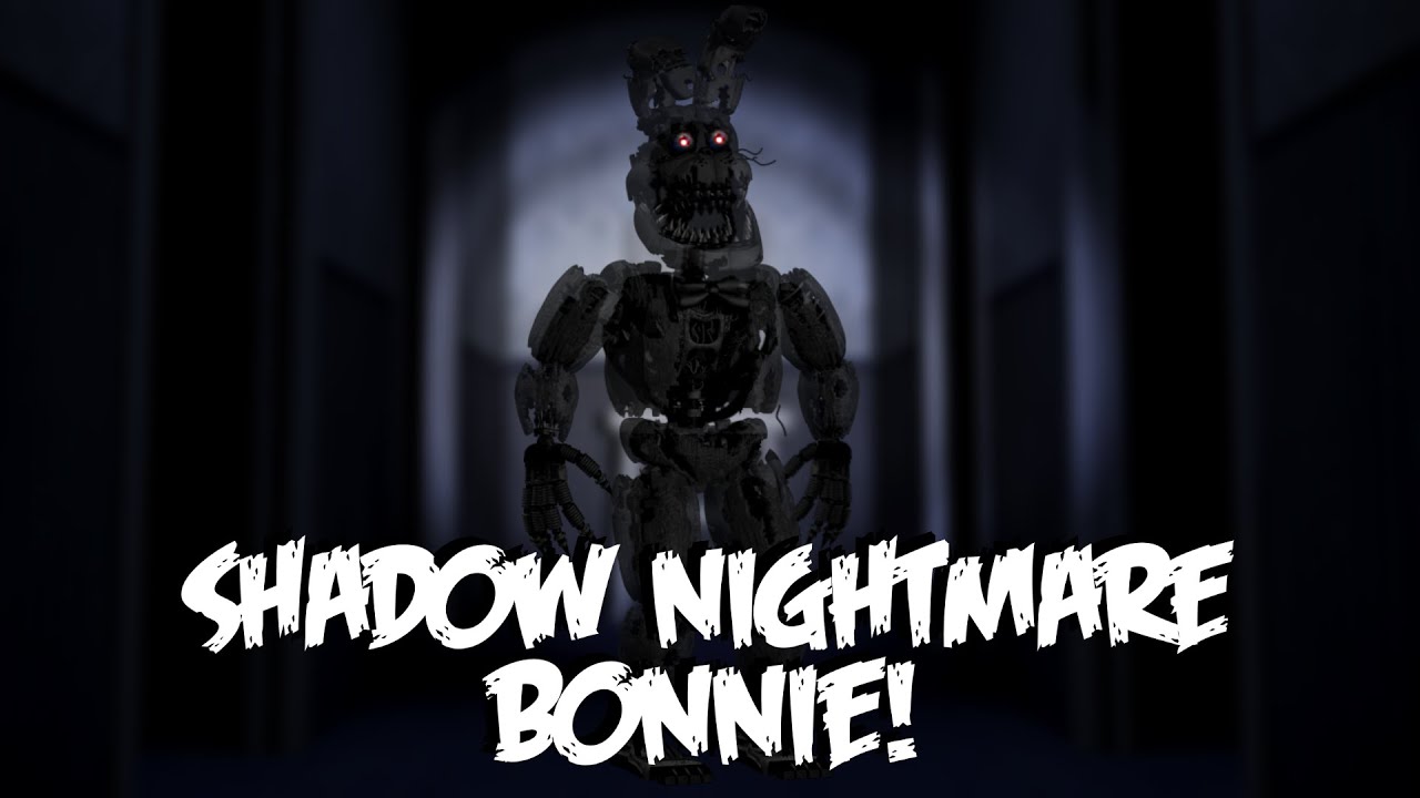 Shadow NIGHTMARE BONNIE | Speed Edit! - YouTube