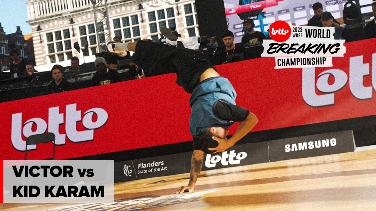 Victor vs Kid Karam [BBOY ROUND ROBIN] / WDSF World Breaking Champs 2023 - YouTube