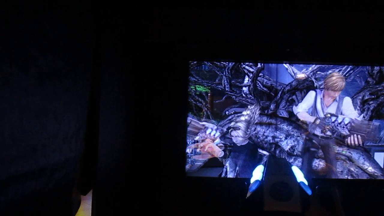Monster eye arcade (2 guns 1 player moving seat) GOOD ENDING STAGE 4 ...