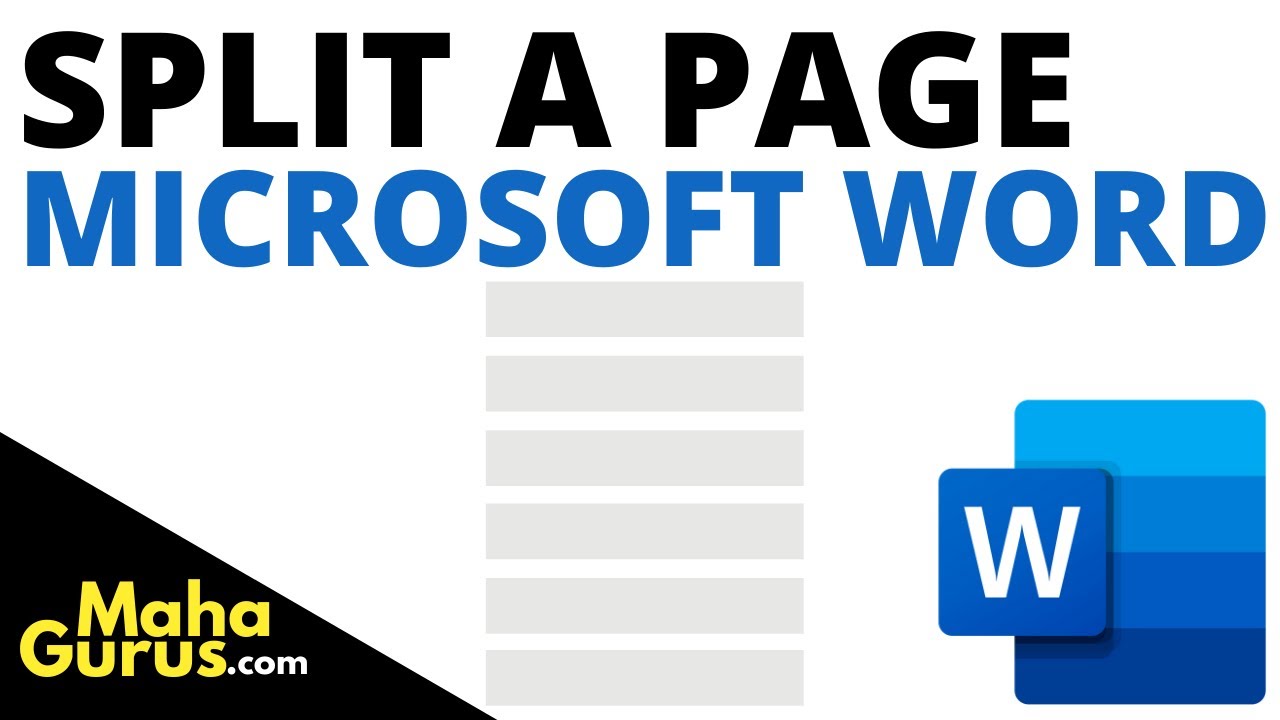 How To Split Page And Use At The Same Time In MS Word Split MS Word how-to-split-page-and-use-at-the-same-time-in-ms-word-split-ms-word