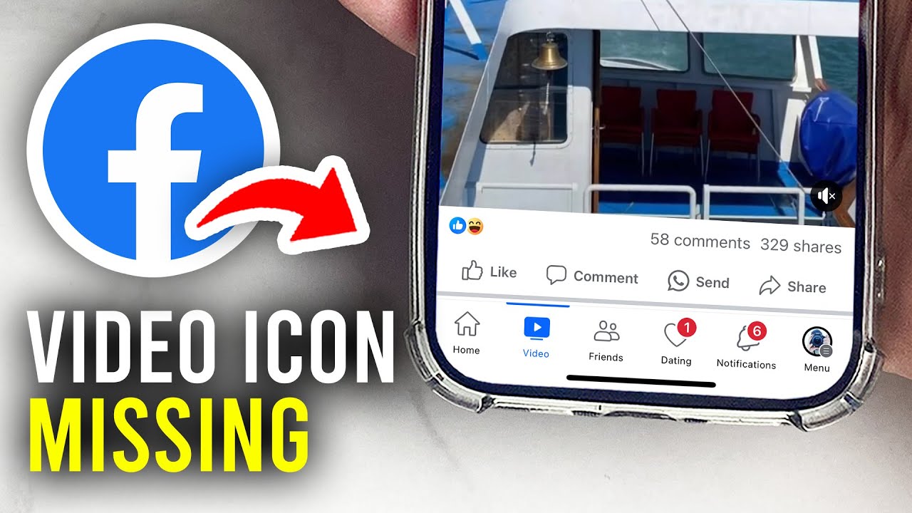 Fix Facebook Watch Video Icon Missing From Tab - Full Guide - YouTube